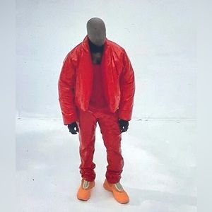 Yeezy | Jackets & Coats | Yeezy Gap Round Jacket Red | Poshmark